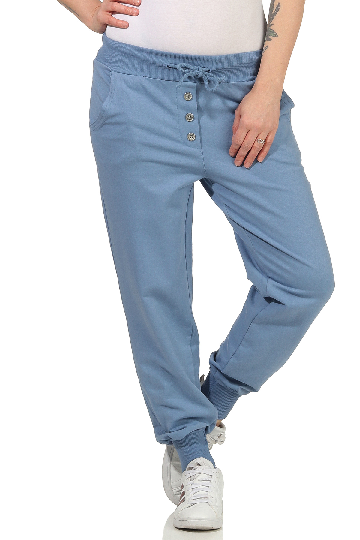 Jogginghose Damen Hose Fitness Sporthose Stretch Leggings Pants Sommer